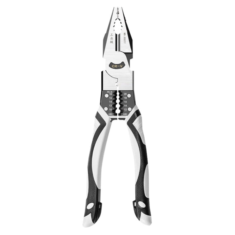 AOOOWER Heavy Duty Pliers Cutter Long Nose Wire Cutters Electrician ...