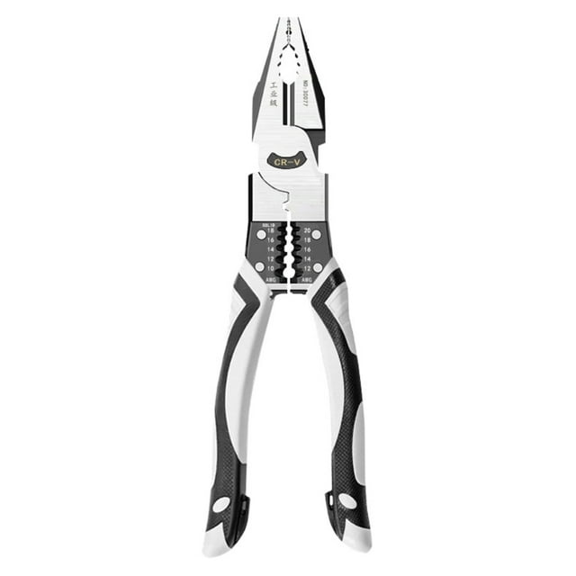 AOOOWER Heavy Duty Pliers Cutter Long Nose Wire Cutters Electrician ...