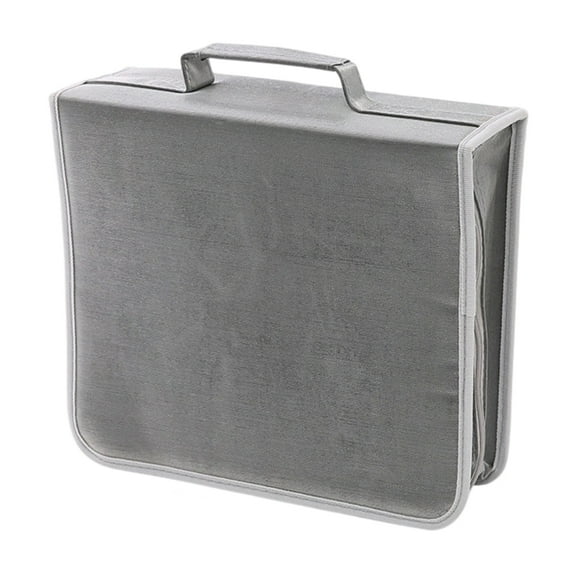 AOOOWER High Capacity Storage Organization Holds 256/384 Discs Nonwoven ...