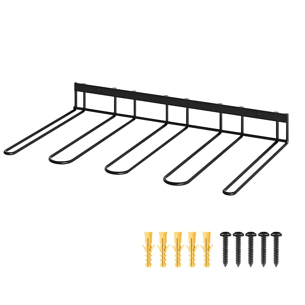 AOOOWER High Quality Metal Boot Holder Wall Mount Space Saving Shoe ...