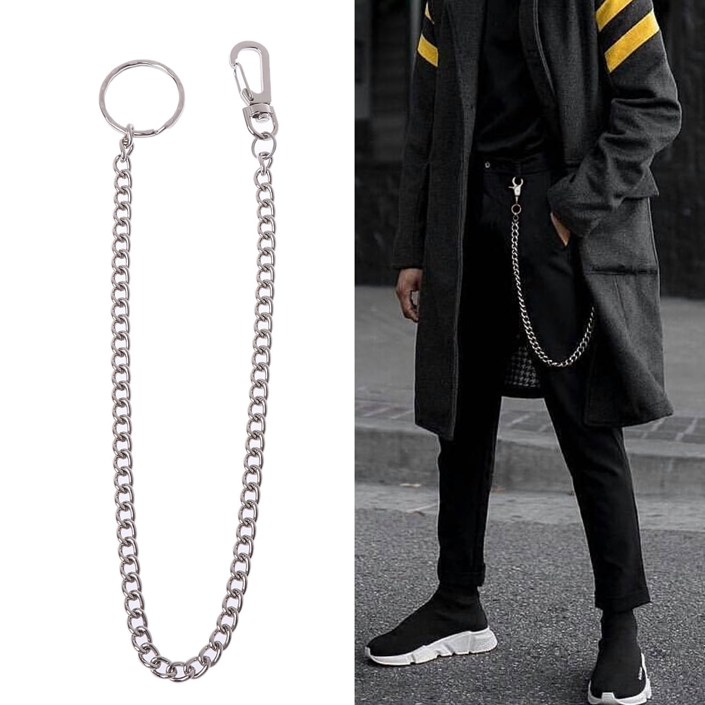 AOOOWER Hip Hop Punk Style Trousers Pants Metal for Key Chains Jewelry ...