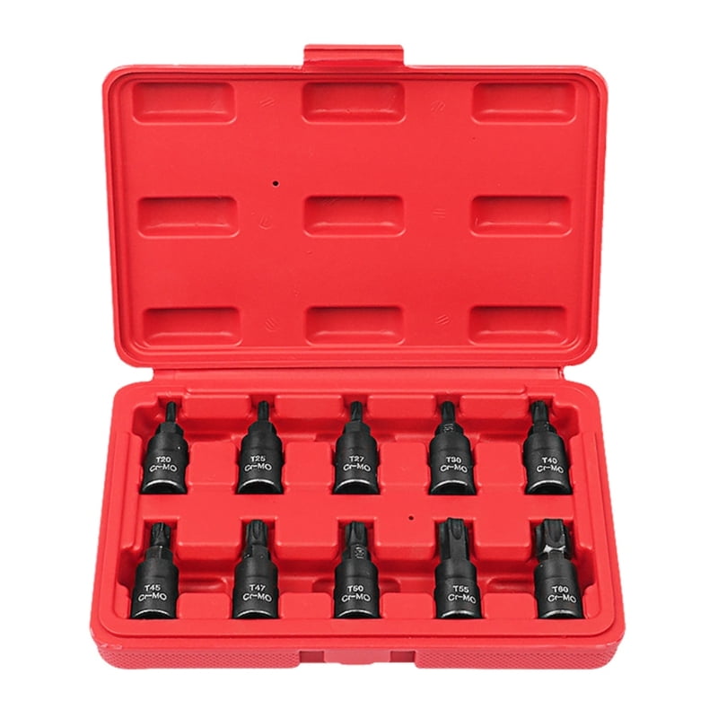 AOOOWER Impact Socket Adapters and Reducers Set,10Pcs Impact Socket ...