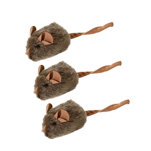AOOOWER Interaction Electric Squeaky Cats Mouse Toy With Automatic ...