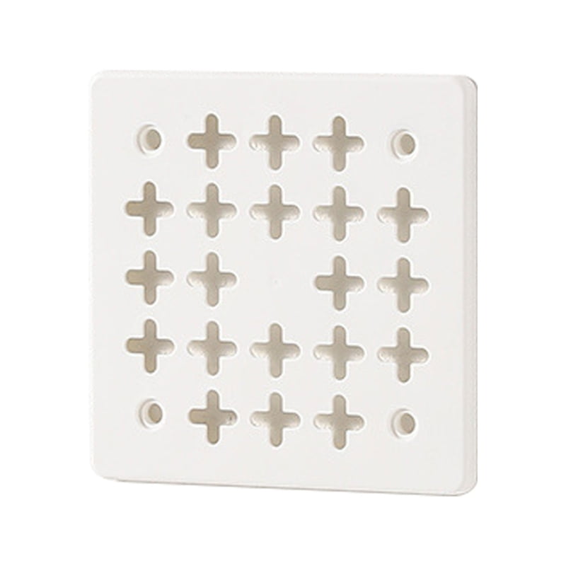 AOOOWER Interlocked Plastic Peg Board Organizers Easy Install Vertical ...