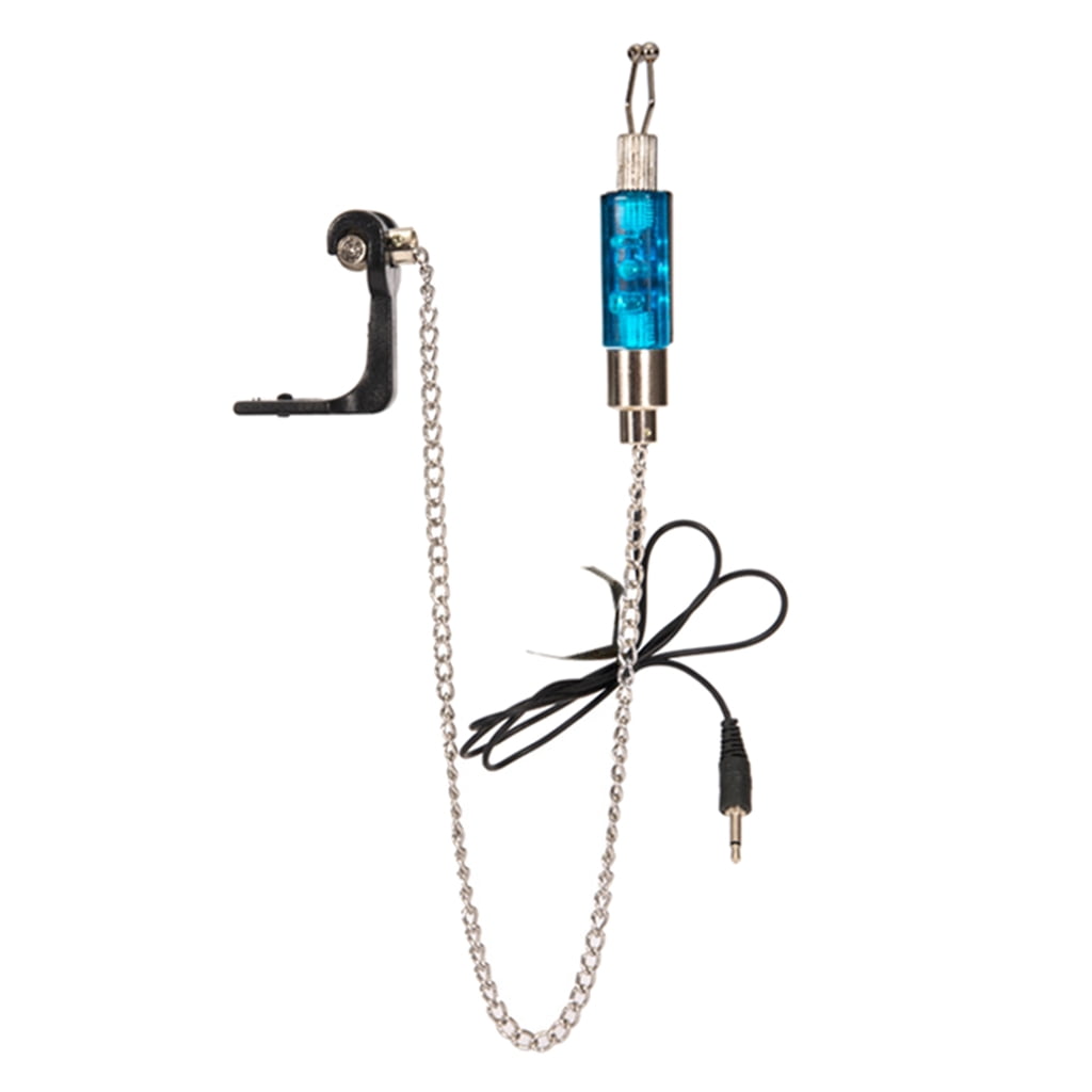 AOOOWER LED Light Alert Fish Bite Sound Alarm Bell Clip Fishing Rod ...