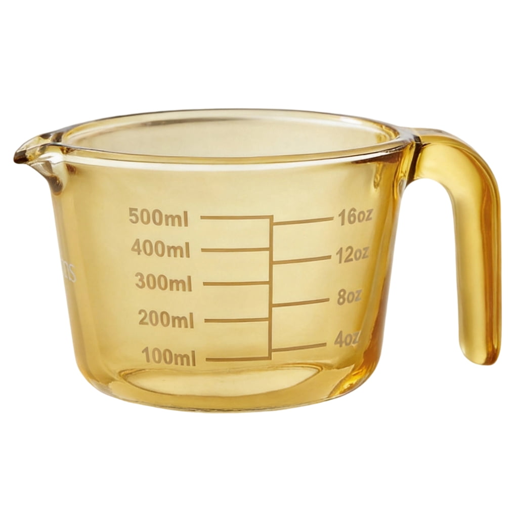 AOOOWER Large Capacity Borosilicate Glass Mixing Cup With Visible ...
