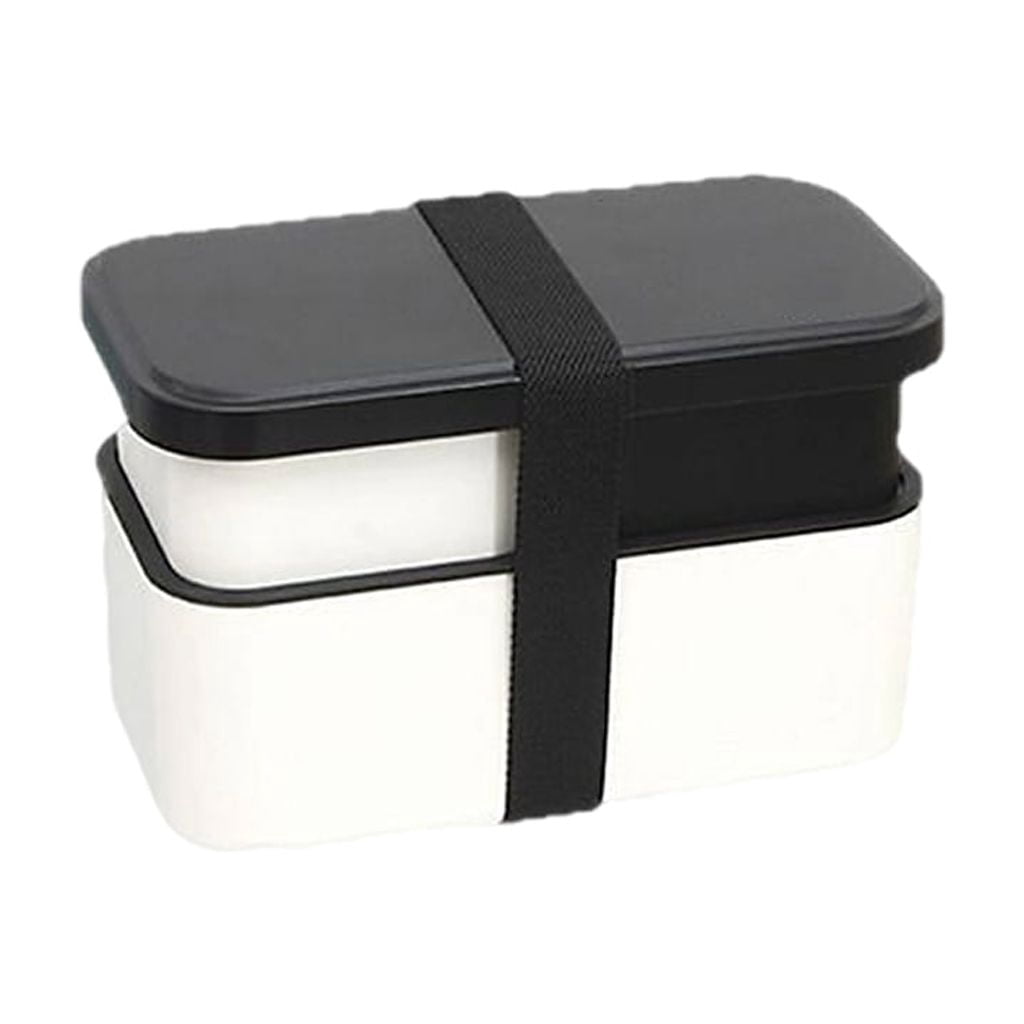 AOOOWER Large Capacity Plastic Bentos Box with Divided Compartments ...