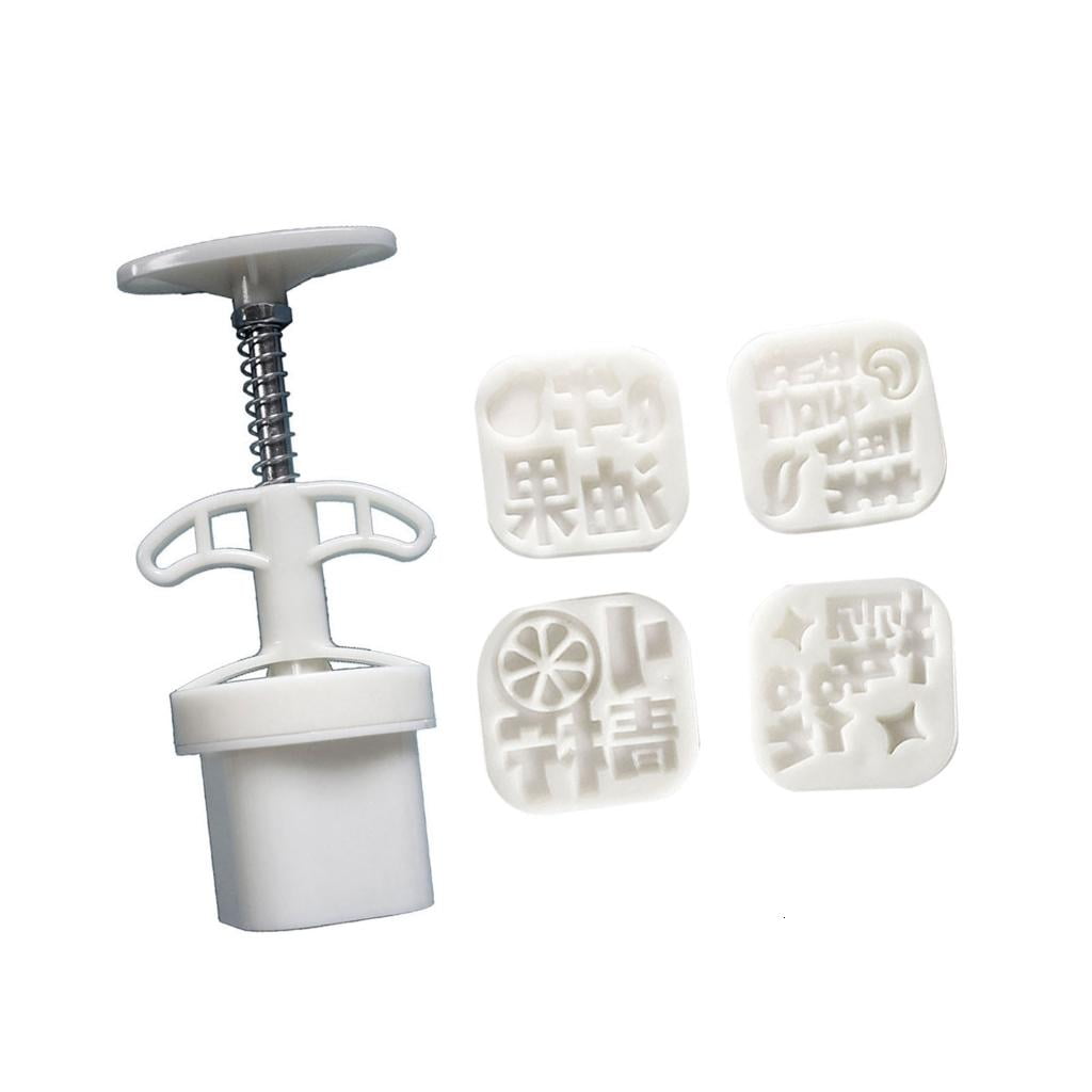 AOOOWER Lemon Panda Pattern Dessert Molds MidAutumn Festival Dessert ...