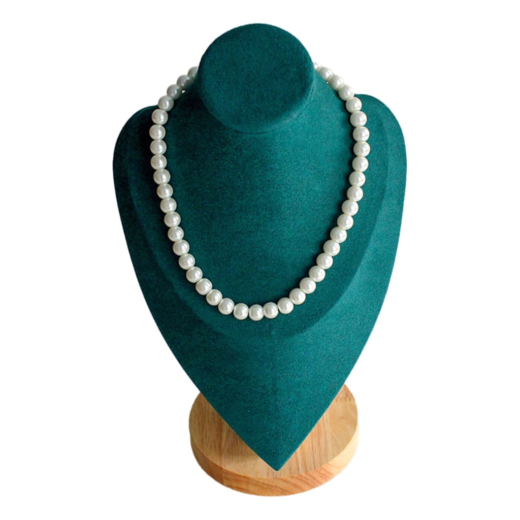 AOOOWER Lint Necklace Jewelry Display Stand Small Necklace Bust for ...