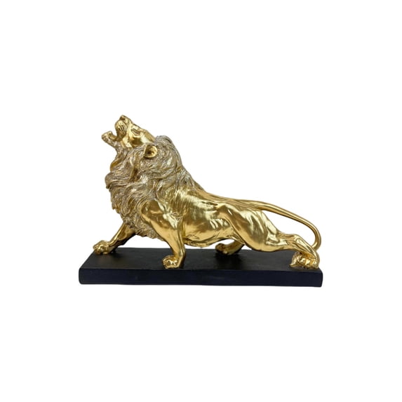 AOOOWER Lions Statue Lions Figurines Resin Animal Sculpture ...
