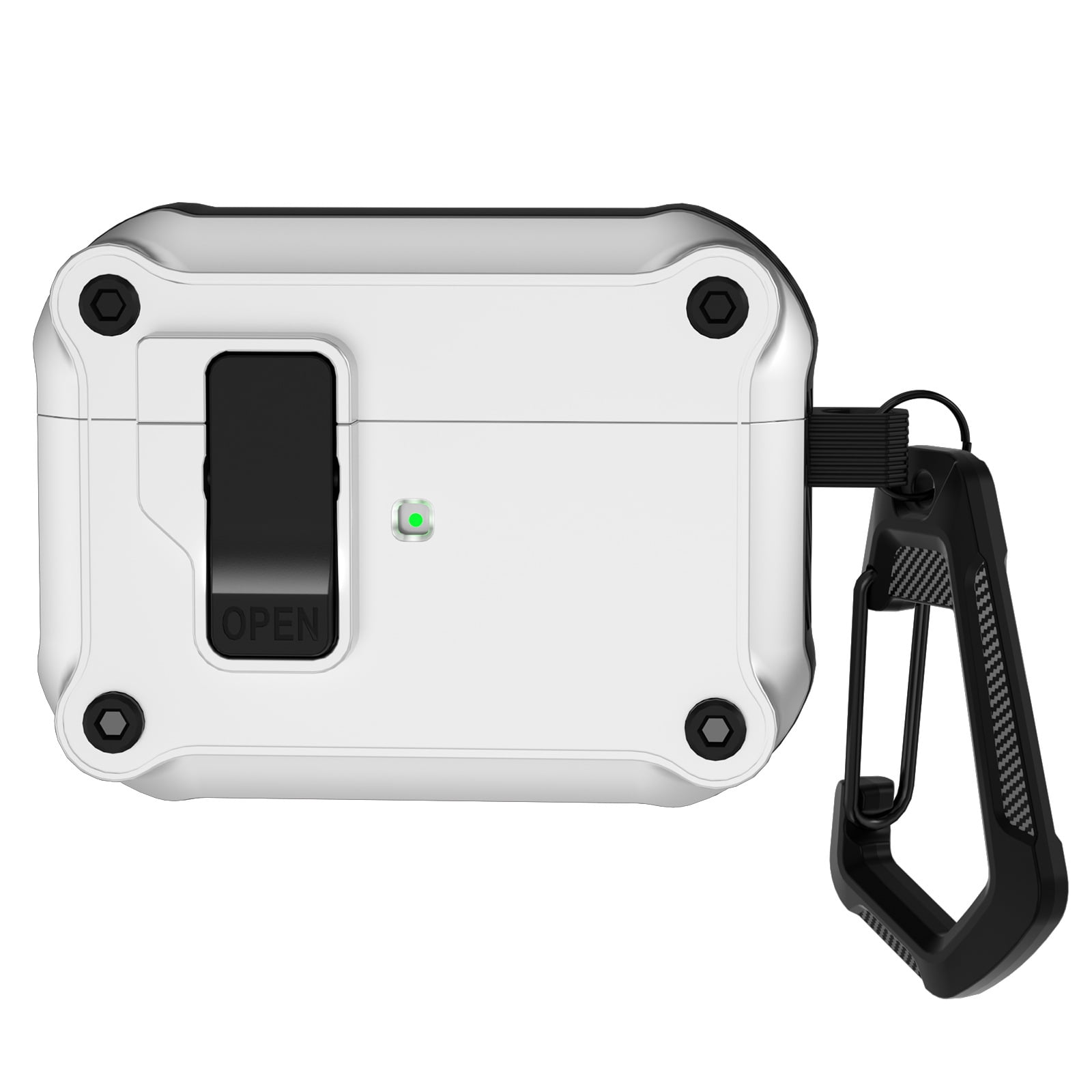 AOOOWER Lock Case Earbuds Tactical Guard Shell For Pods 4 Protector ...