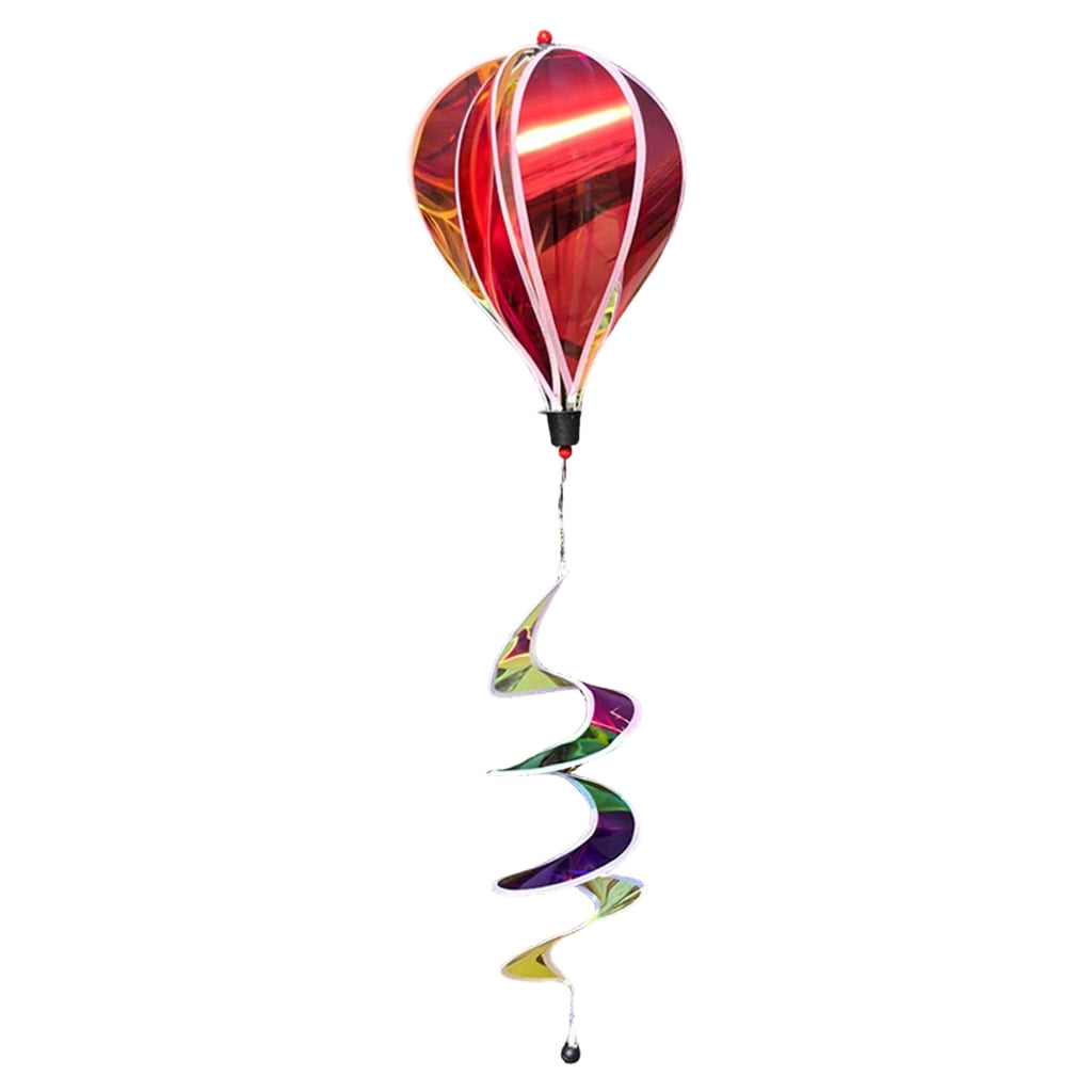 AOOOWER Long Lastingly PVC Wind Spinner Decoration Resists Sun Rain and ...