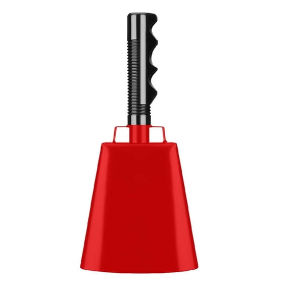 FRCOLOR Black Metal Cowbell for Drum Set Kit Accessory Durable and ...