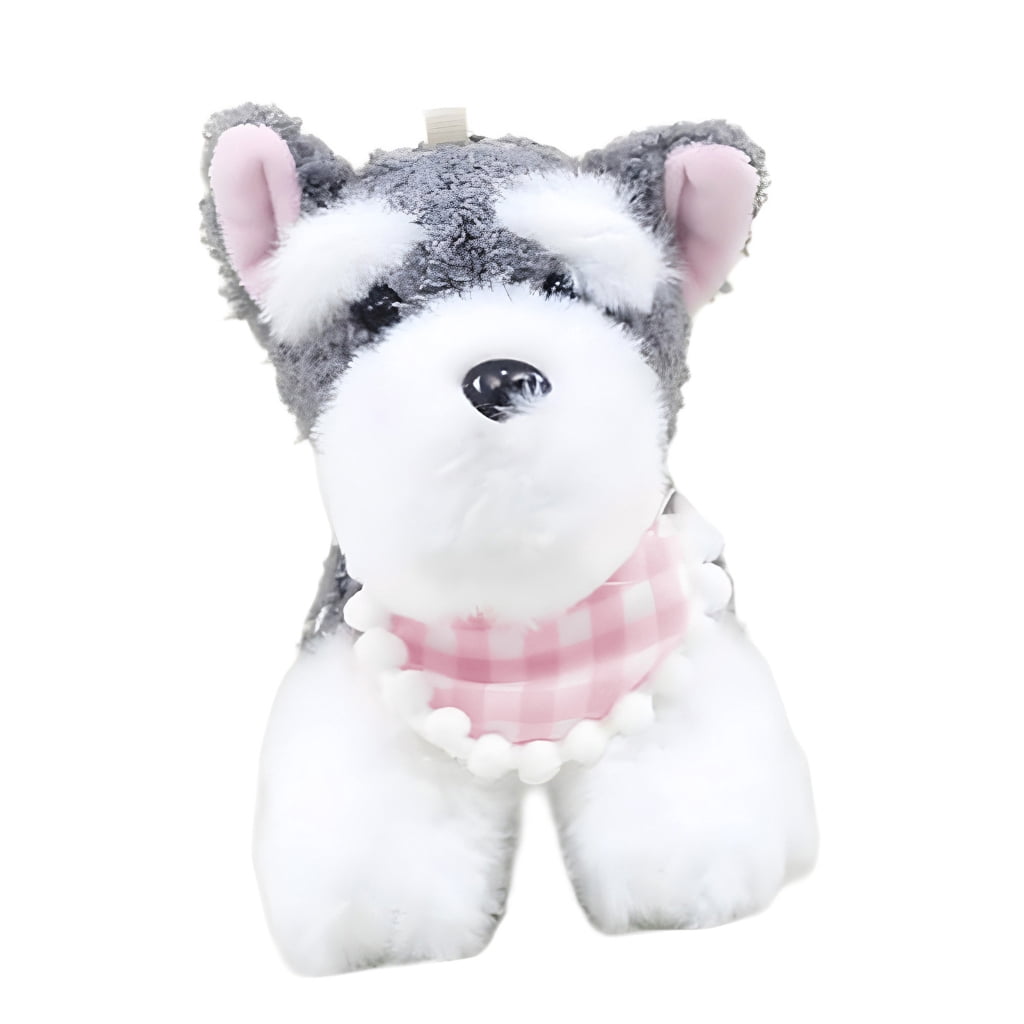 AOOOWER Lovely Schnauzer Dog Charm Pendant Keychain Portable Accessory ...