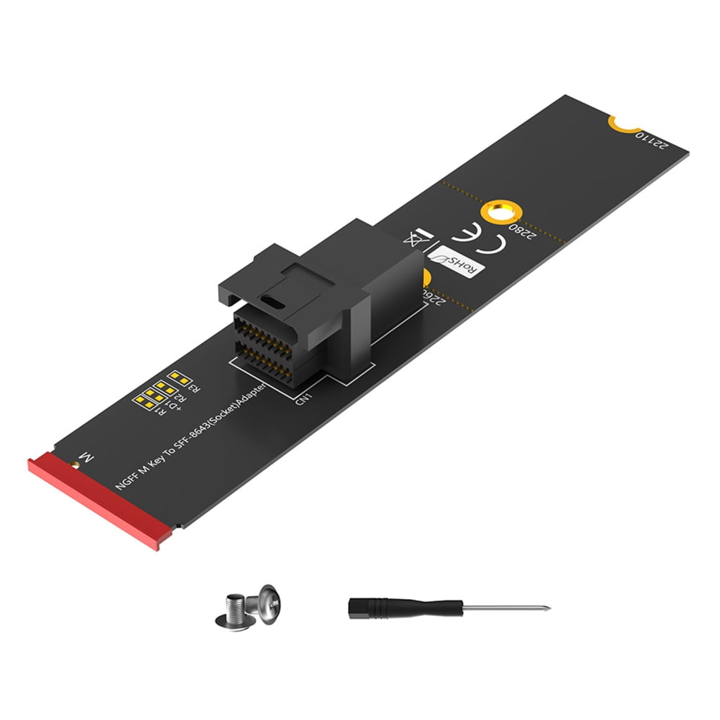 AOOOWER M.2 Key Module SFF-8643 for SFF-8643 NVMe SSDs 36Pin Connector ...