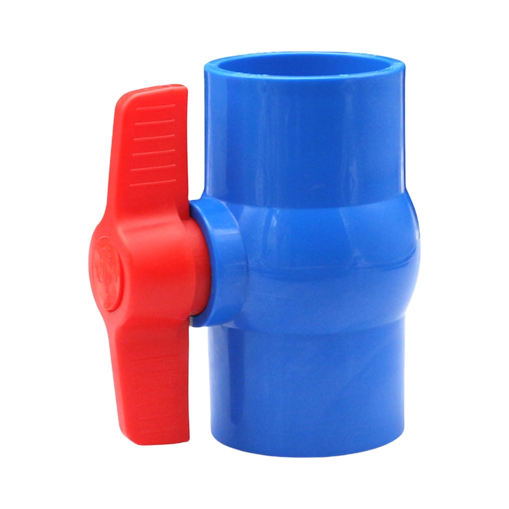AOOOWER Manual PVC Valves Right Turn Operate Two Way Plumbing Fixtures ...