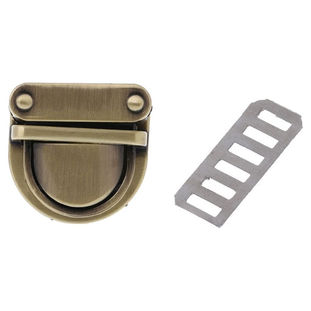 AOOOWER Metal Clasp Turn Lock Twist Lock for DIY Handbag Bag Purse ...