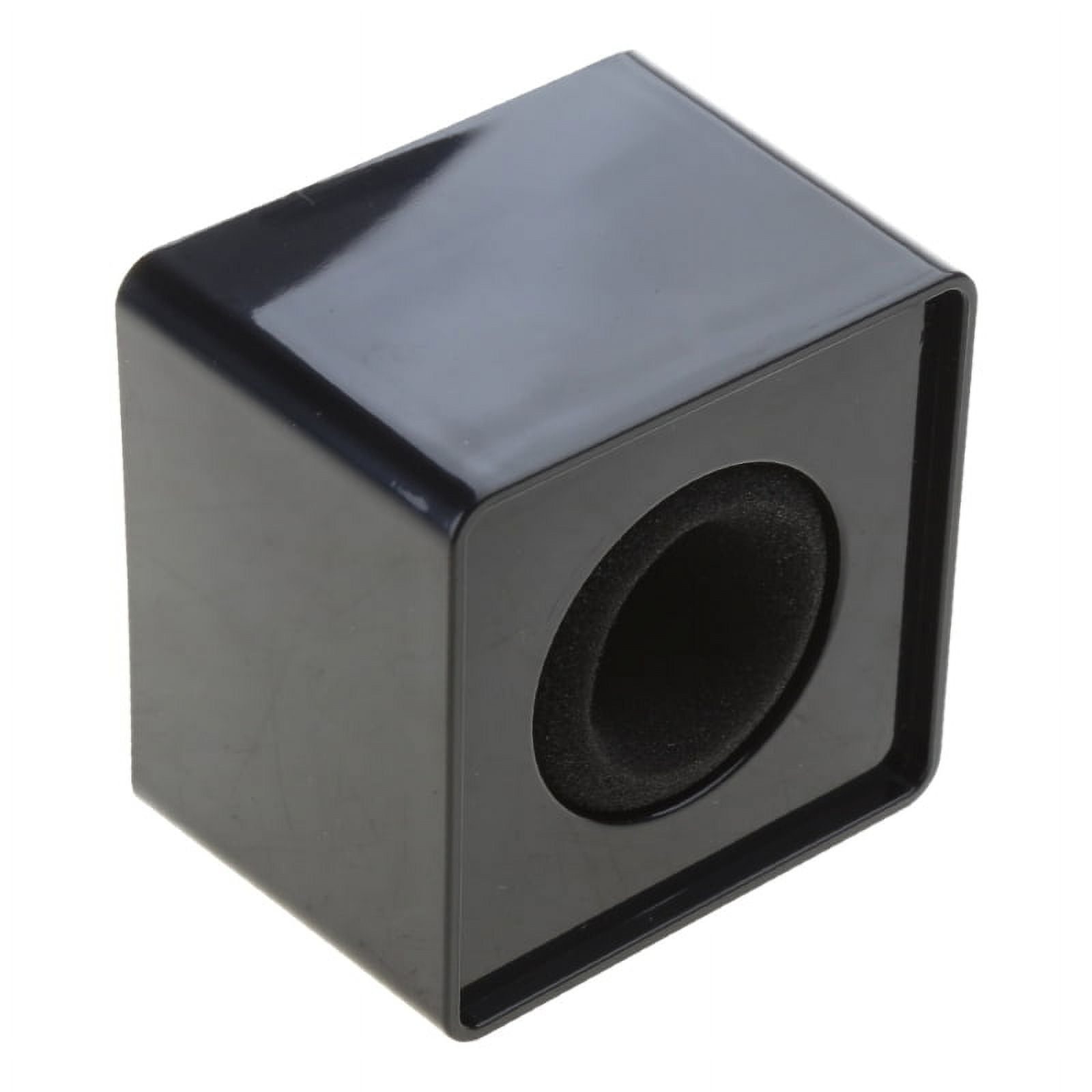 AOOOWER Microphone Logos Flag Mic Station Cube Square Interview Box ABS ...