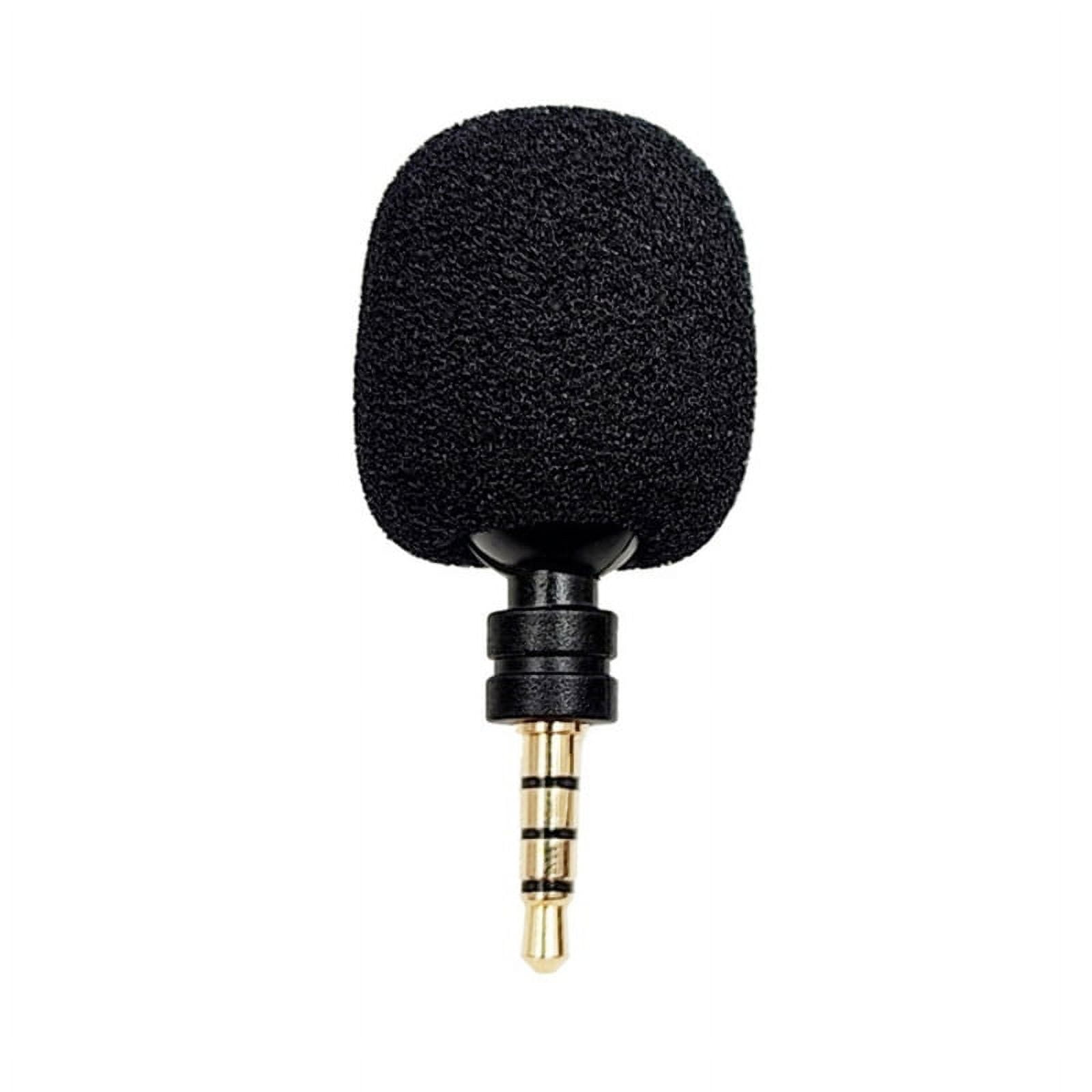 AOOOWER Mini Microphone Bendable Flexible 3.5mm Jack Aux Mono / Stereo ...
