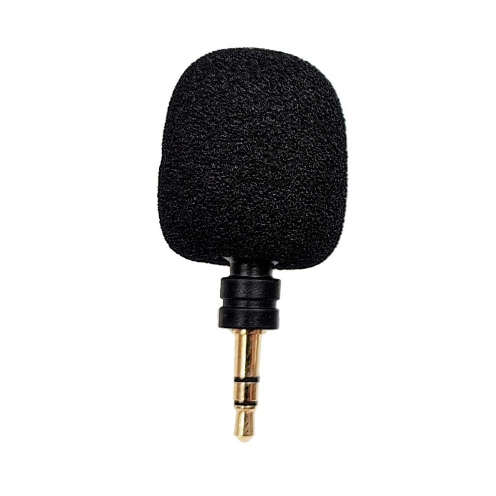 AOOOWER Mini Microphone Bendable Flexible 3.5mm Jack Aux Mono / Stereo ...