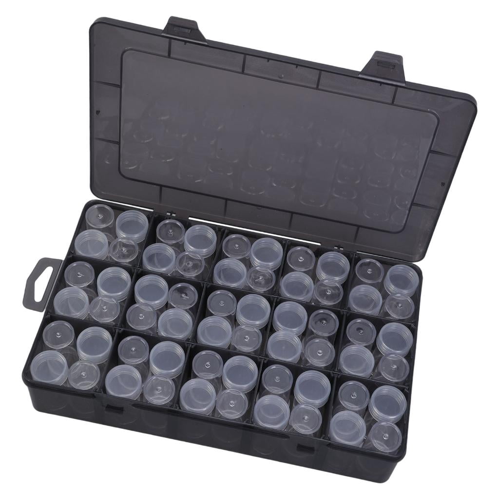 AOOOWER Multi Compartment Clear Storage Container Featuring 15 Grids ...