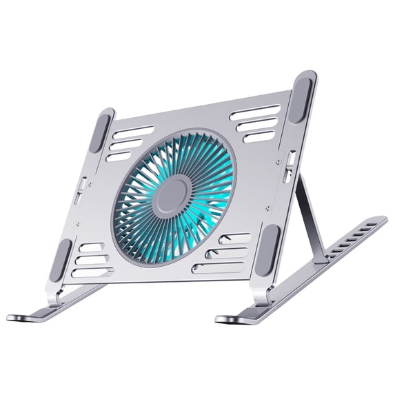 AOOOWER MultiAngle Laptop Notebook Holder Stand with Cooling Fan ...