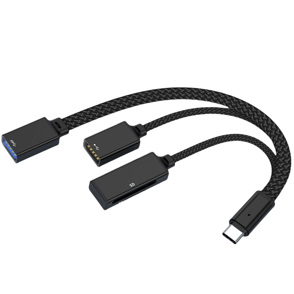 AOOOWER Multifunction Type C Hub for Office Entertainment 3 USB Outlets ...