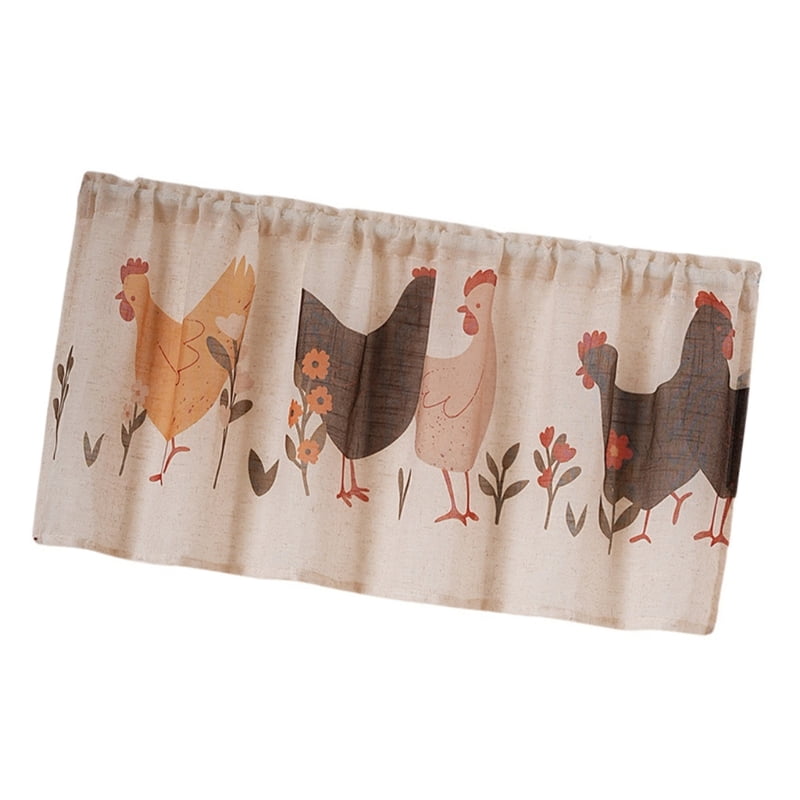 AOOOWER Neutral Linen Fabric Door Hanging Curtain Space Divider Easy ...