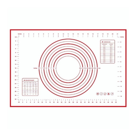 AOOOWER Nonslip Silicone Baking Sheet With 230°C Heat Resistance Easy ...