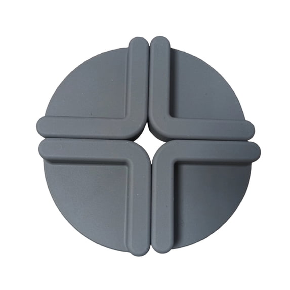 AOOOWER Not Slip elastomer Chopping Board Stands 4PCS Pack With Strong ...