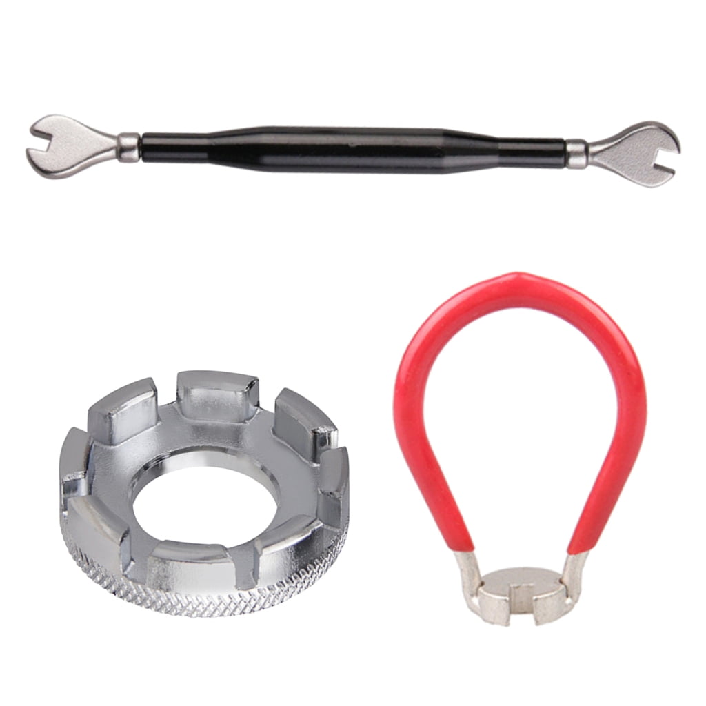 AOOOWER Pack of 3 Bike Rim Truing Tool Mountaine Bike Rim Correct Tool ...