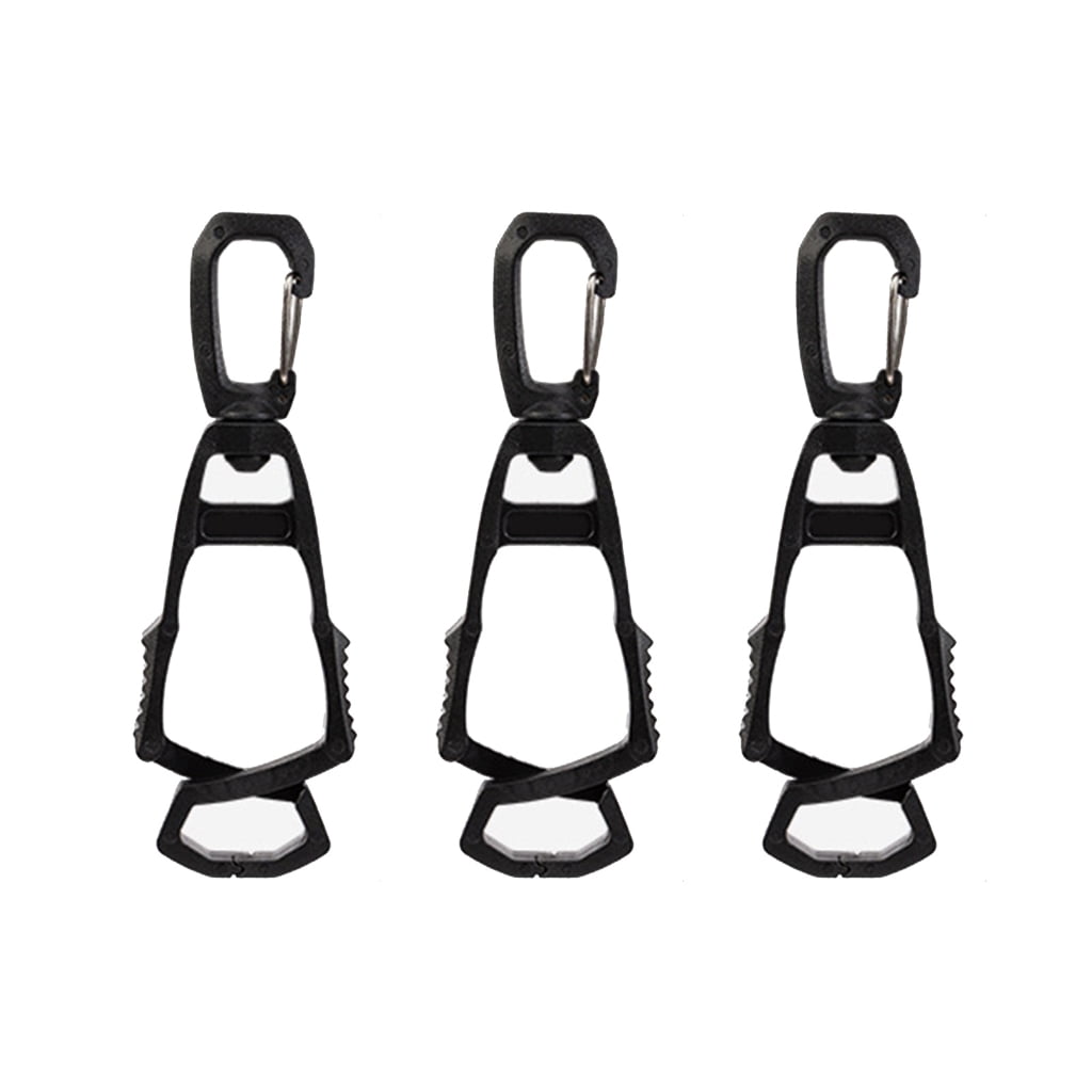 AOOOWER Pack of 3 Plastic Glove Holders with Interlocking Teeth ...