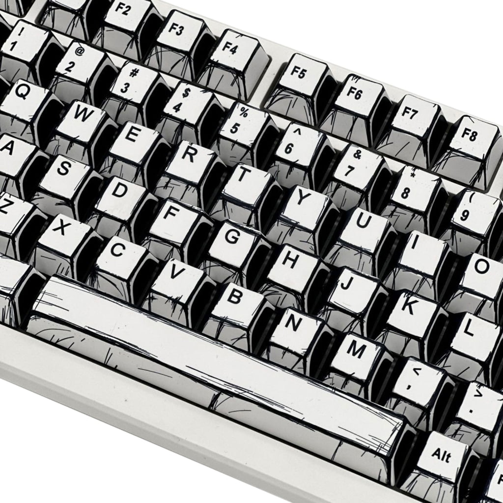 AOOOWER Palette Mixed Lights BOWs Keycaps PBT Dye Sublimations Original ...