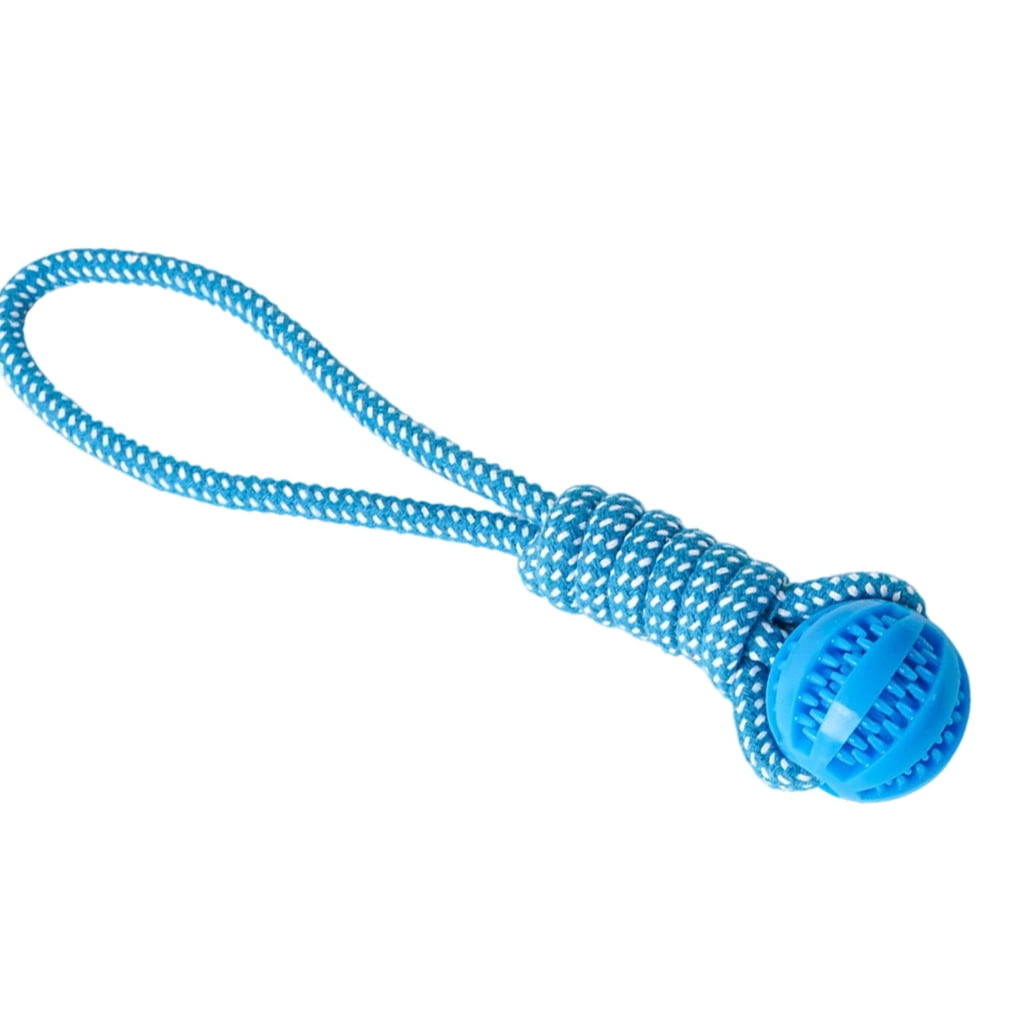 AOOOWER Pet Chewer Game Dental Care Cotton Rope Chewing Ball Puppies ...