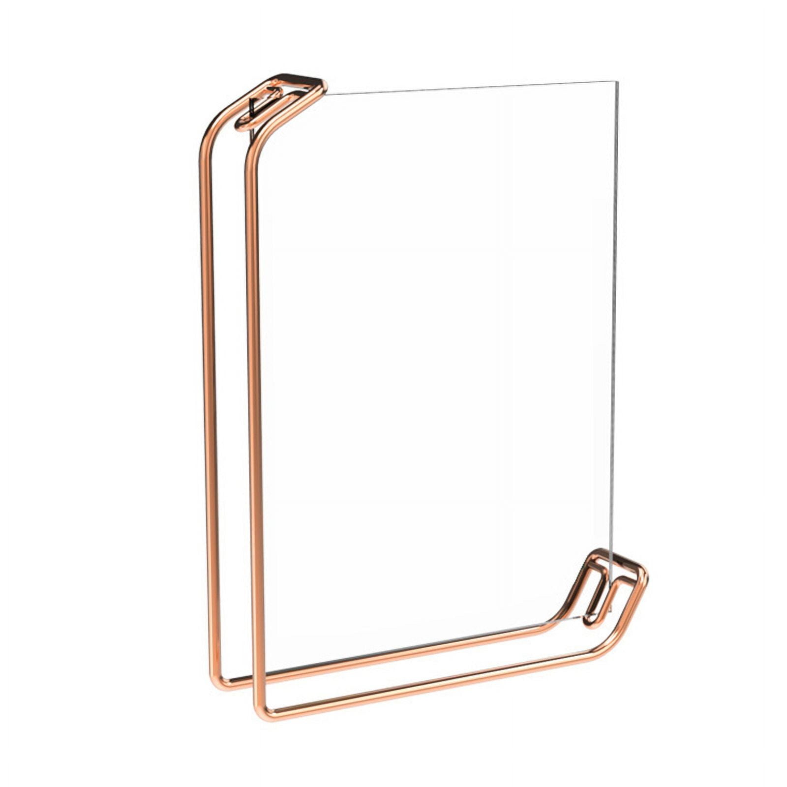 AOOOWER Picture Frame A4 6 Inch Acrylic Picture Display Stand ...