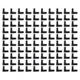 AOOOWER Plastic Right Angles Corner Bracket 5/16X3/4Inch Quick Snapping ...