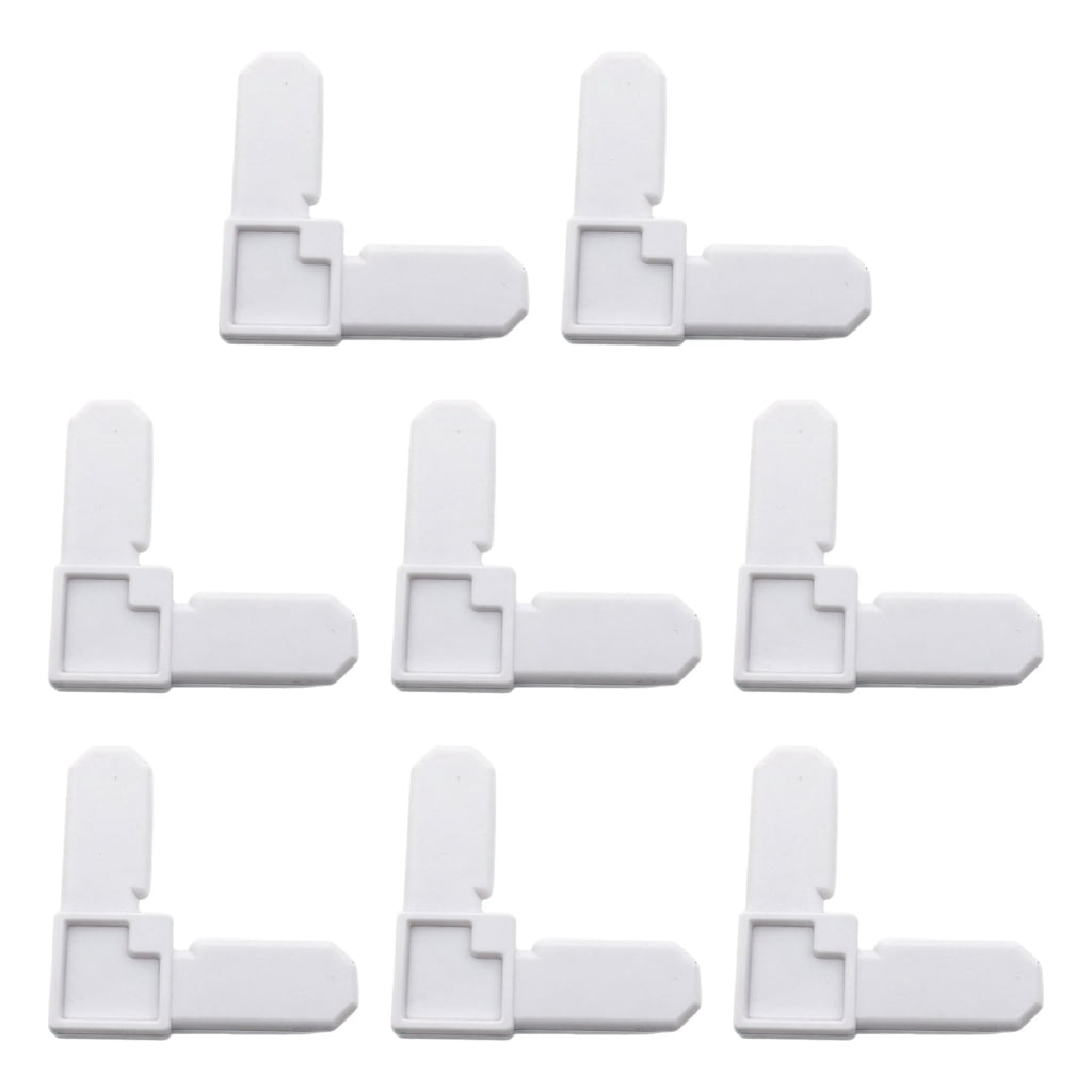 AOOOWER Plastic Right Angles Corner Bracket 5/16X3/4Inch Quick Snapping ...