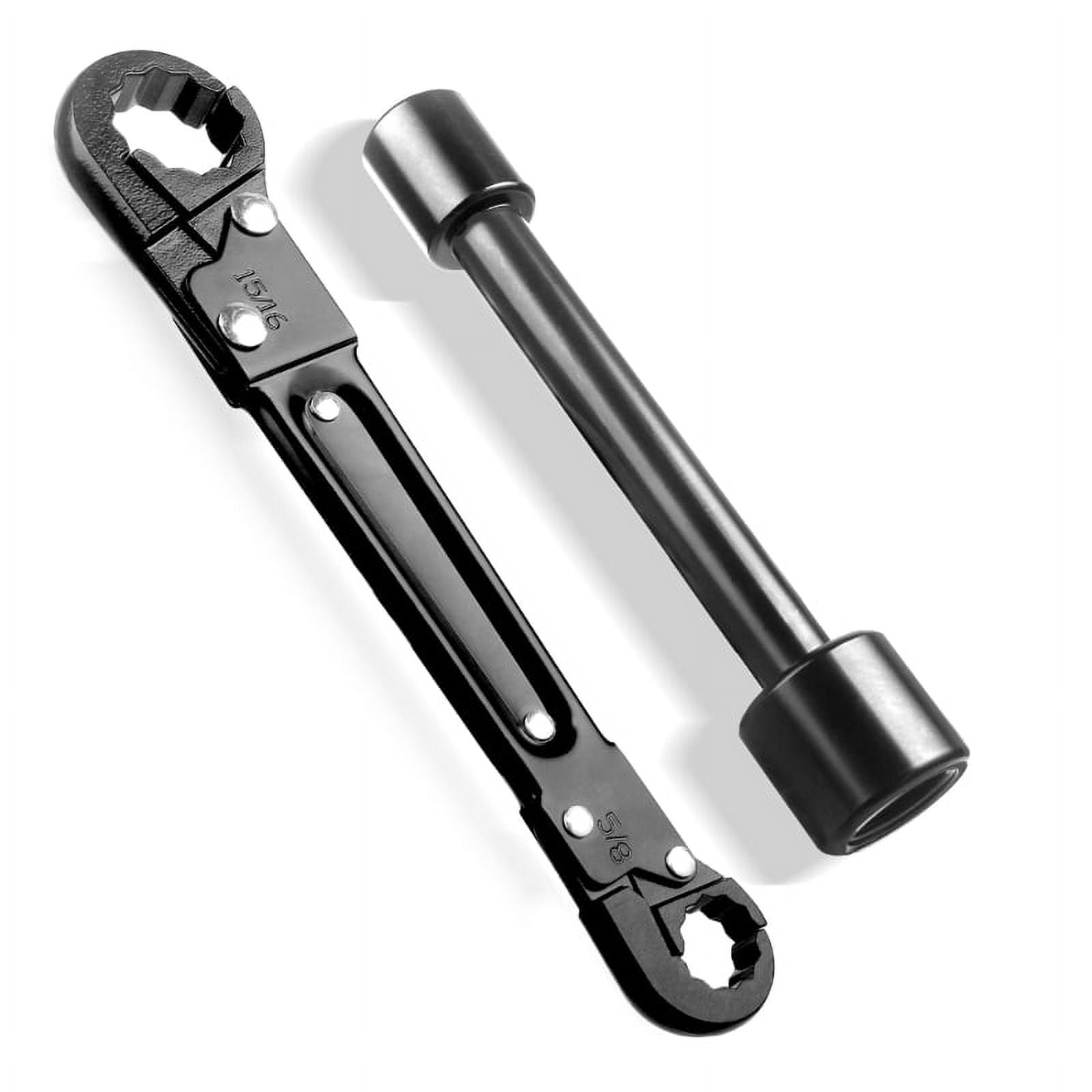AOOOWER Plumbing Tool Angle Stop Wrench Kit Angle Wrench Professional ...