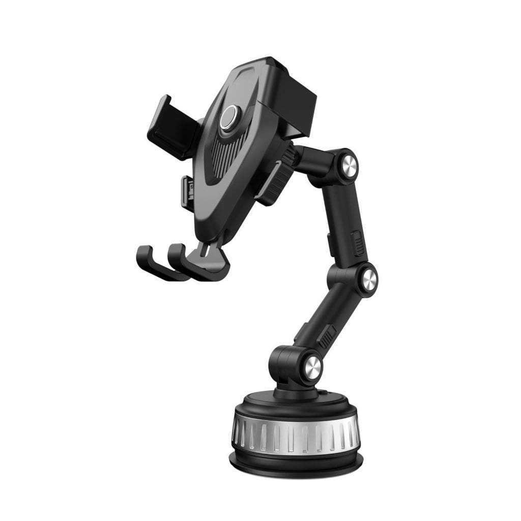 AOOOWER Portable Car Phone Holder Air Socket Mount Clip Clamp ...