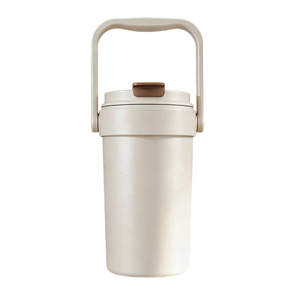 AOOOWER Portable Coffee Mug Water Bottle with Ceramic Inner Leakproof ...