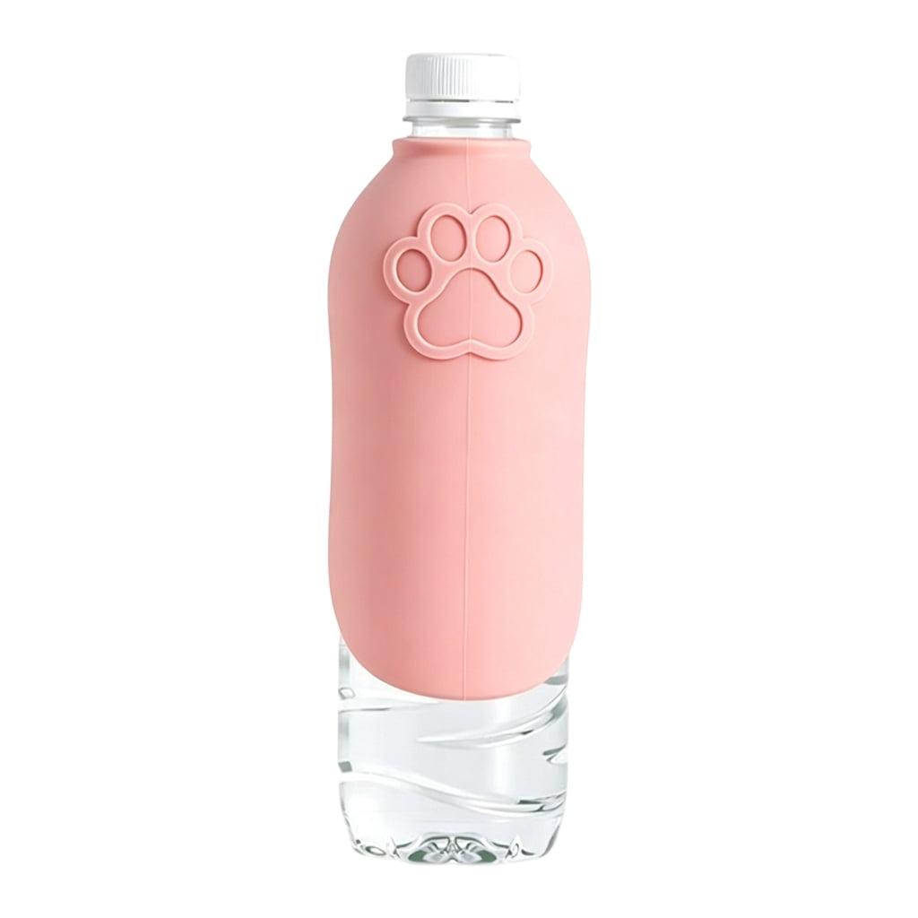 AOOOWER Portable Silicone Dog Water Bowl Converts Bottles Pet Drinking ...