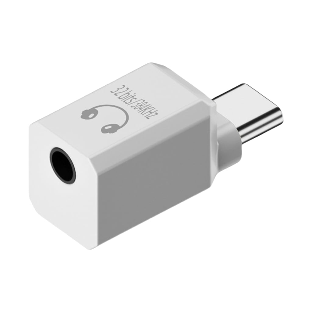 AOOOWER Portable USB C Radio Dongle 384kHz HiFi Sound Type C To 3.5mm ...