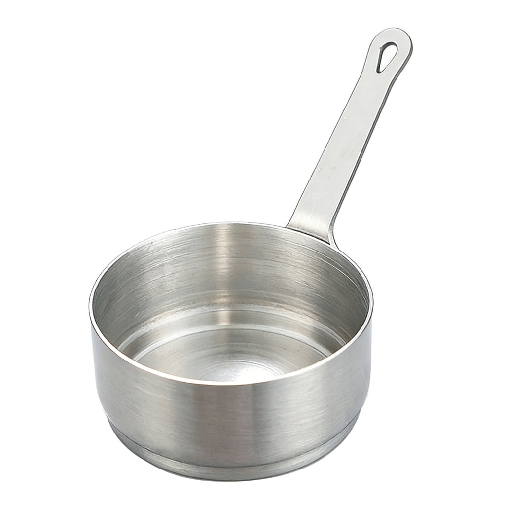 AOOOWER Practical 100ml Kitchen Pot with Ergonomic Handle Stainless ...