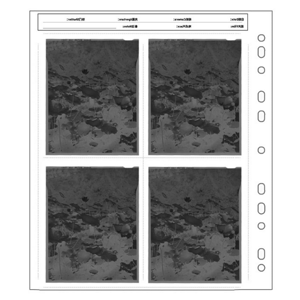 AOOOWER Practical Archival Storage Sheets 120 Negative Sleeve 135 ...