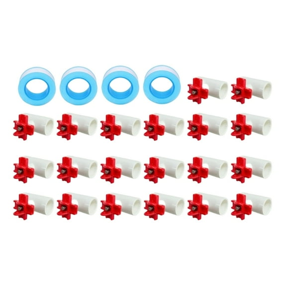 AOOOWER Pressure Operated Poultry Water System Efficient Design ...