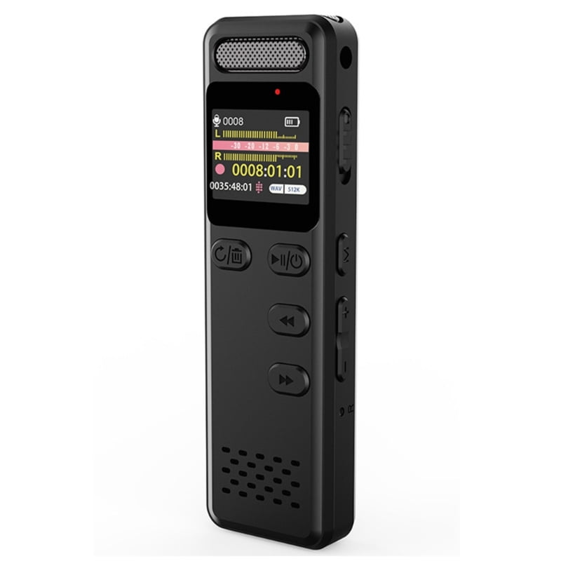AOOOWER Professional Digital Voice Recorder With High Fidelitys Audios ...