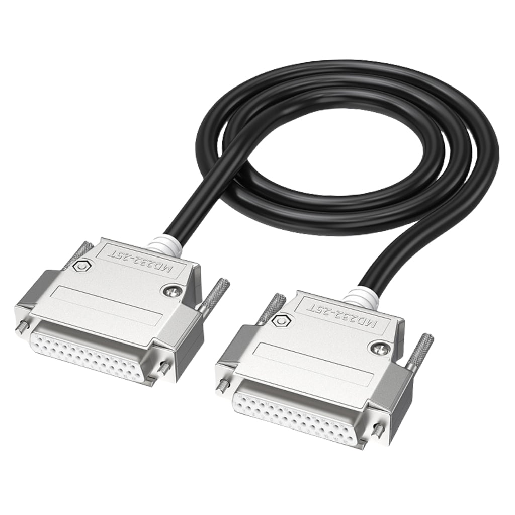 AOOOWER RS232 DB25 Male Female Connection Cable 26AWG Copper Wire ...