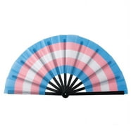 Claire's Good Vibes Rainbow Folding Fan - Walmart.com