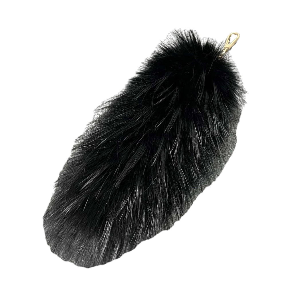AOOOWER Realistic Faux Animal Tail Keychain Bag Adornment Cosplay Furs ...
