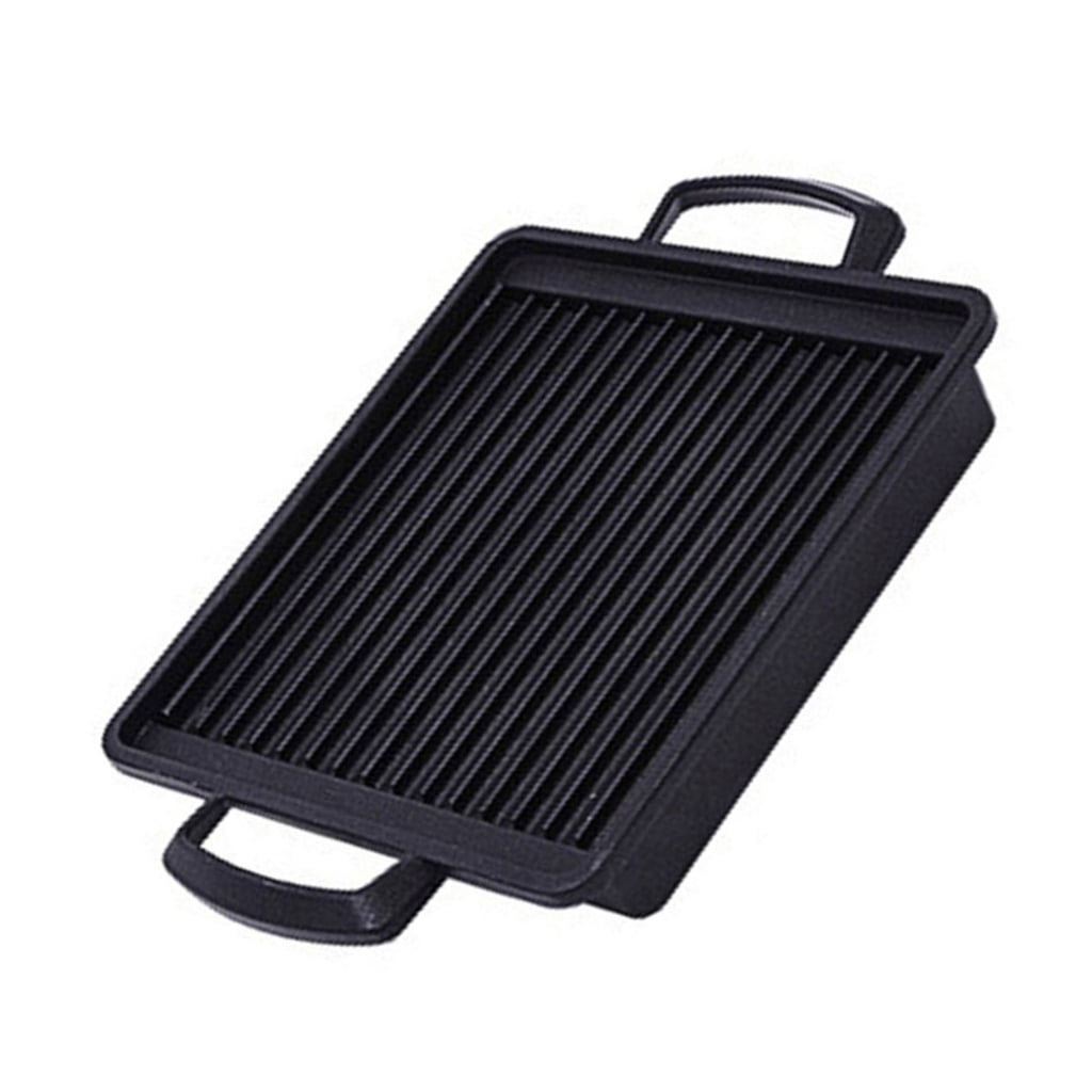 AOOOWER Rectangle Barbecue Plate Cassette Oven Baking Pans Tray ...